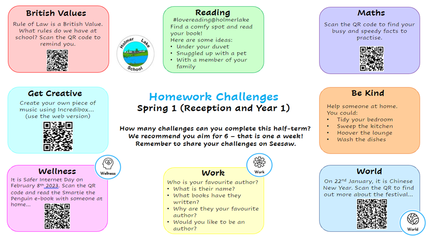 Homework | Holmer Lake Primary School