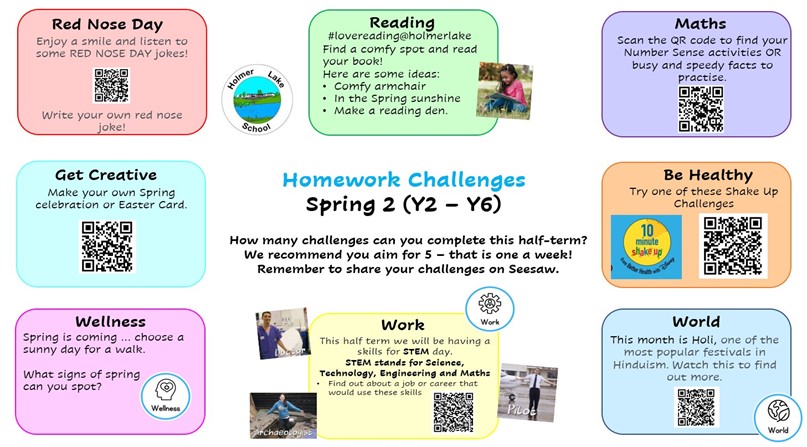 Homework | Holmer Lake Primary School